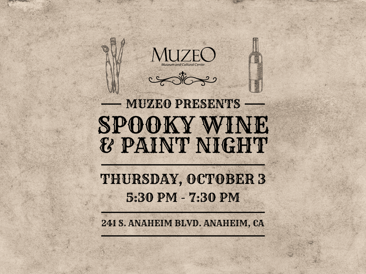 Spooky Wine & Paint Night - Muzeo Museum and Cultural Center